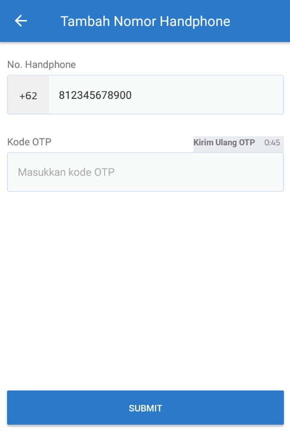 Cara Menambahkan dan Verifikasi Nomor Handphone - Reku (Rekeningku ...